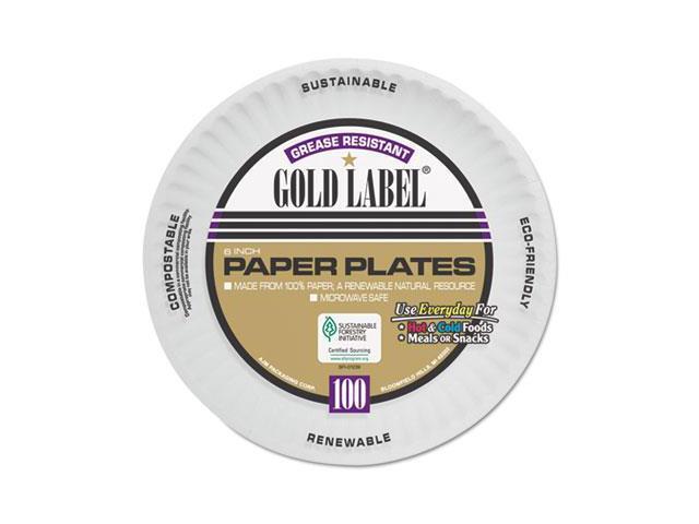 Click here for C-Gold Label Ppr Plt Coat 6In Whi 12/100 prices