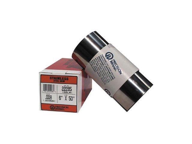 Click here for 22LL6 .006 SS 12X50 ROLL SHIM STOCK prices