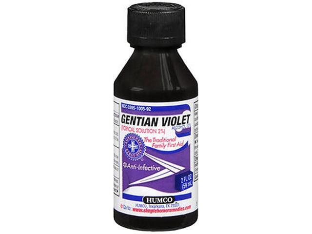 Click here for Humco Gentian Violet Topical Solution 2 - 2 oz prices