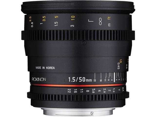 Click here for Rokinon DS 50mm T1.5 Cine Lens for Canon EF prices
