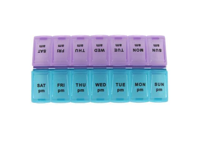Click here for Treasure Gurus 7-Day AM PM Pill Box Medication Org... prices