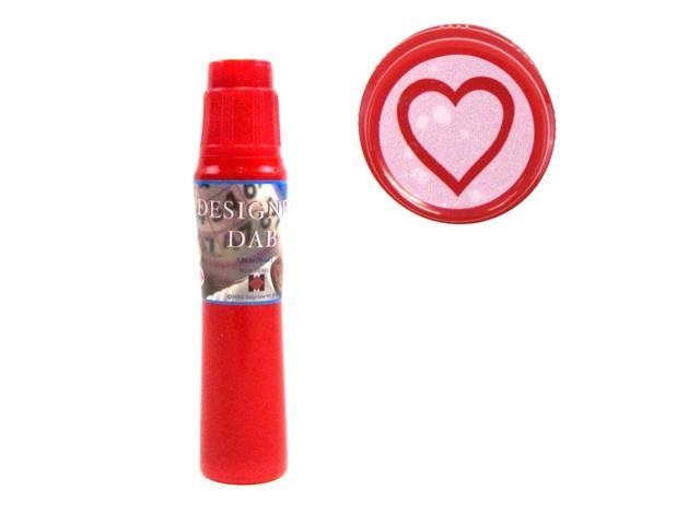 Click here for Treasure Gurus Fast Dry Red Heart Shaped Bingo Dau... prices