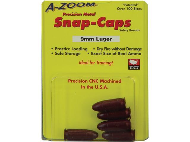 Click here for AZOOM 15116 A-Zoom 9mm Luger Snap Cap 5Pk prices