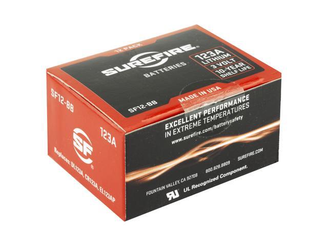 Click here for SUREFIRE SF12-BB Battery 123A Lithium 3V PK12 prices