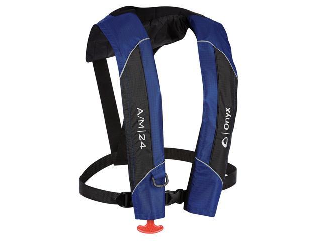 Click here for Onyx A/M 24 Automatic / Manual Inflatable Pfd Blue prices