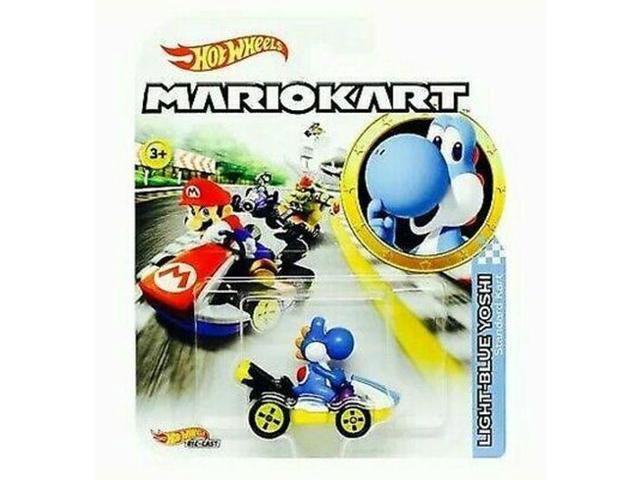 Click here for Light Blue Yoshi Mario Cart Hot Wheels Car prices