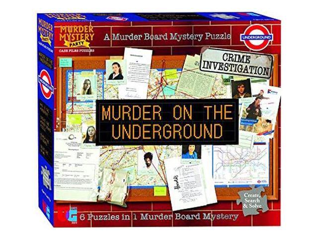 Click here for Murder On The Underground 6 In 1 Puzzle Murder Boa... prices