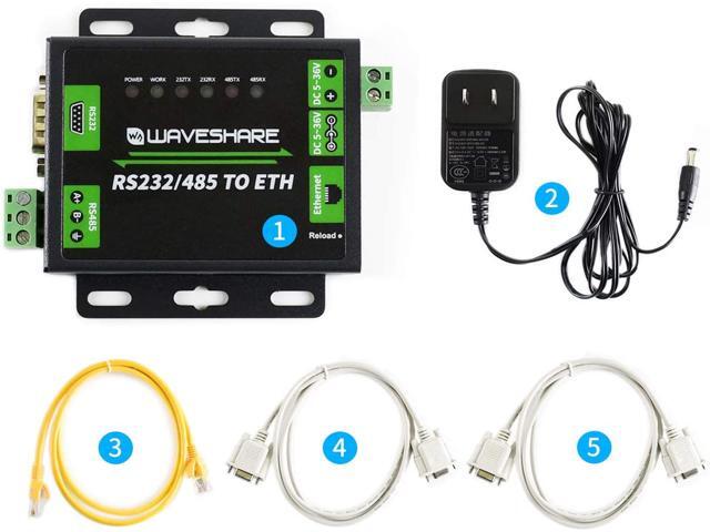 Click here for Waveshare Industrial RS232/RS485 to Ethernet Conve... prices