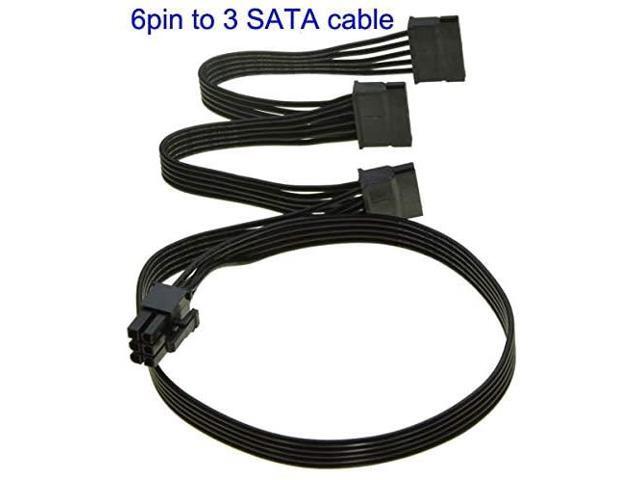 Click here for Computer Cables PCIe 6Pin Male to 2/3 / 4 SATA Pow... prices
