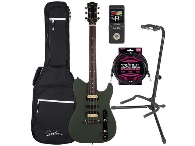 Click here for Godin (050406) Radium Electric Guitar Matte Green... prices