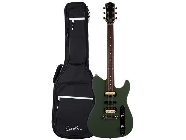 Click here for Godin (050406) Radium Electric Guitar - Matte Gree... prices