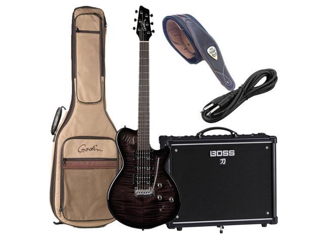 Click here for Godin 025503 xtSA Trans Black Flame 6 string Elect... prices