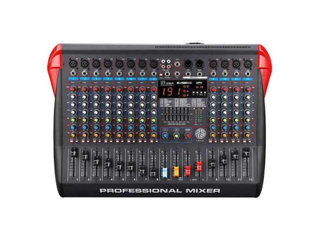 Click here for PSG Audio LX-12 12 Channels Analog Mixer with Effe... prices