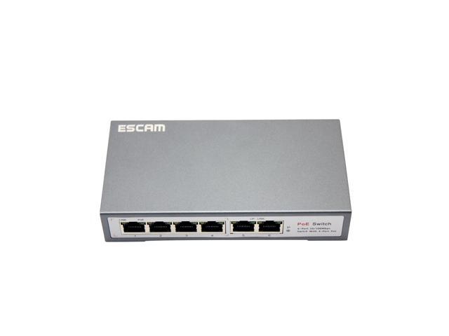 Click here for ESCAM 4CH POE Switch 10/100M 150m Distance 85W DC... prices