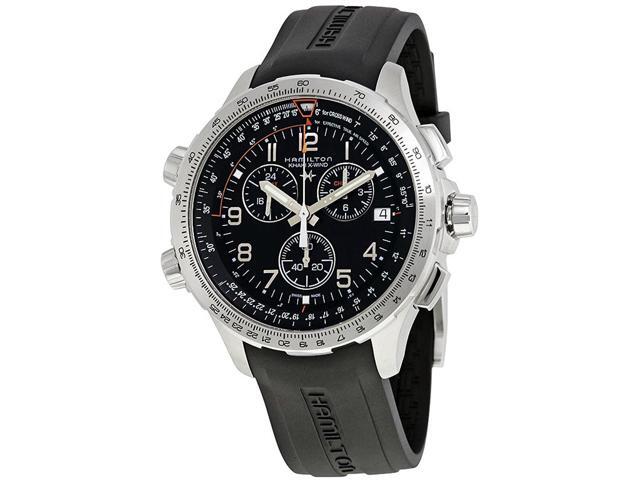 Click here for Hamilton X-Wind GMT Chronograph Black Dial MensWat... prices