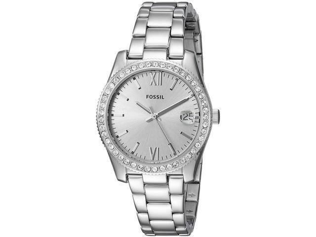 Click here for Fossil Womens 32mm Steel Bracelet & Case Quartz Si... prices