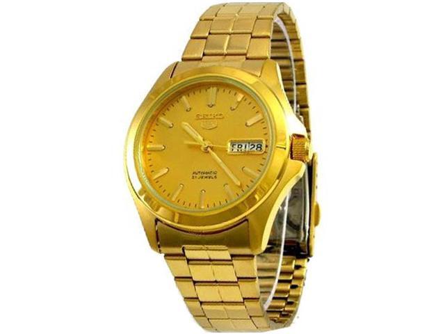 Click here for Seiko Mens 38mm Gold-Tone Steel Bracelet & Case Au... prices