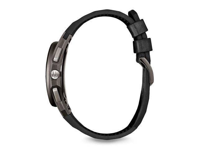 Bulova Curv Mens Chronograph Black Dial Quartz Watch 98A162