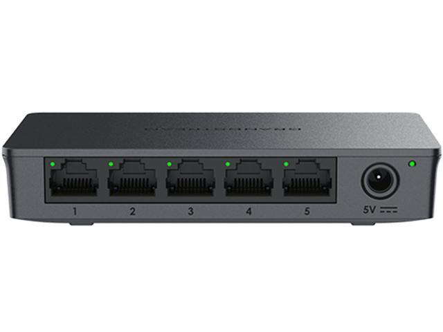Click here for Grandstream Layer 2 Unmanaged Switch  5 x GigE  Pl... prices