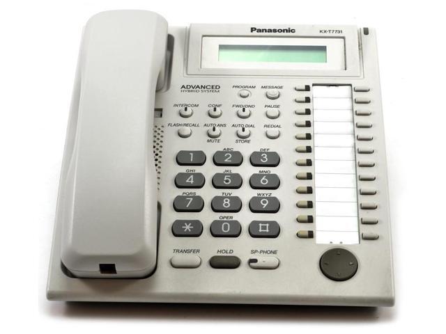 Click here for Panasonic KXT7731 Telephone White 24-Button White... prices