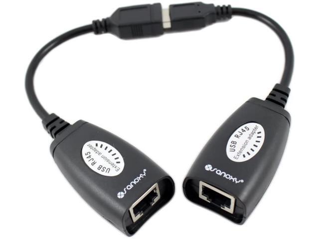 Click here for SANOXY USB to Cat5/5e/6 Extension Cable Adapter Se... prices