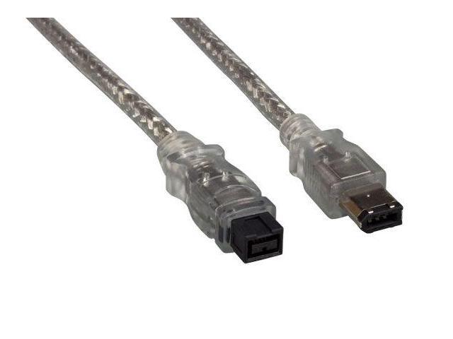 Click here for 10ft IEEE 1394b FireWire 800 9-pin to 6-pin  Clear prices