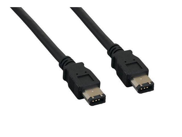 Click here for 15ft IEEE 1394a FireWire 400 6-pin to 6-pin  Black prices