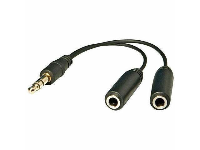Click here for 6 1 Male to 2 Female Gold Plated 3.5mm Audio Y Spl... prices