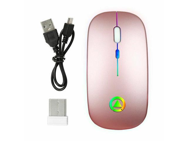 Click here for 2.4GHz Wireless Optical Mouse USB Rechargeable RGB... prices