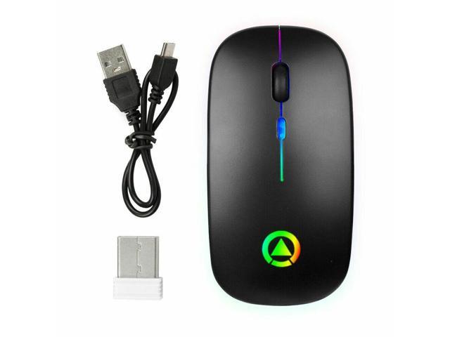 Click here for 2.4GHz Wireless Optical Mouse USB Rechargeable RGB... prices