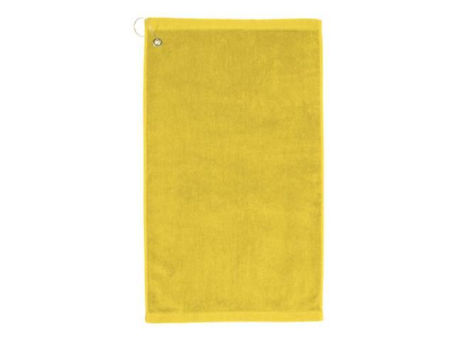 Click here for Premium 16 inch x 26 inch Velour Golf Towel with C... prices