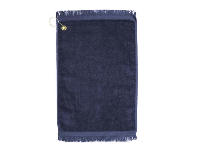 Click here for Premium Fringed Velour Golf Towel with Corner Hook... prices