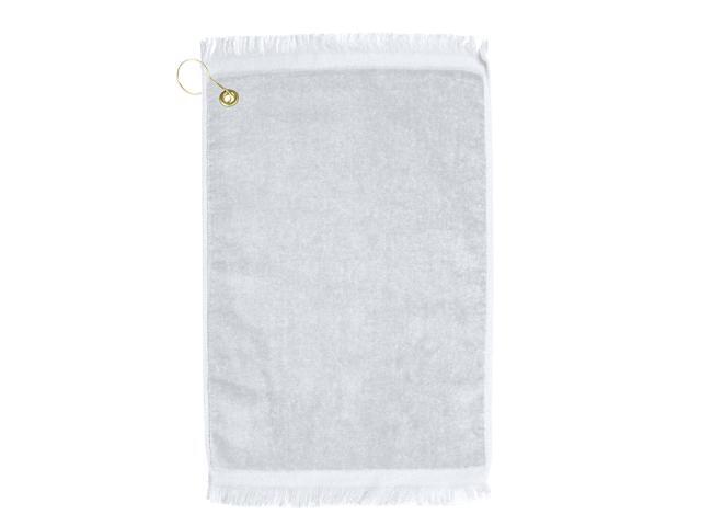 Click here for Premium Fringed Velour Golf Towel with Corner Hook... prices