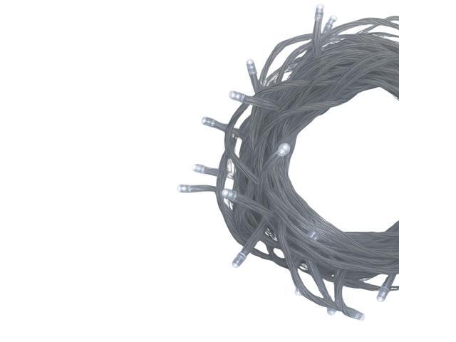 Click here for Elegani 100 LED White String Lights 32ft Black Wir... prices