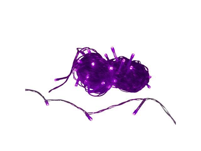 Click here for Elegani 100 LED String Purple Lights with Clear Wi... prices