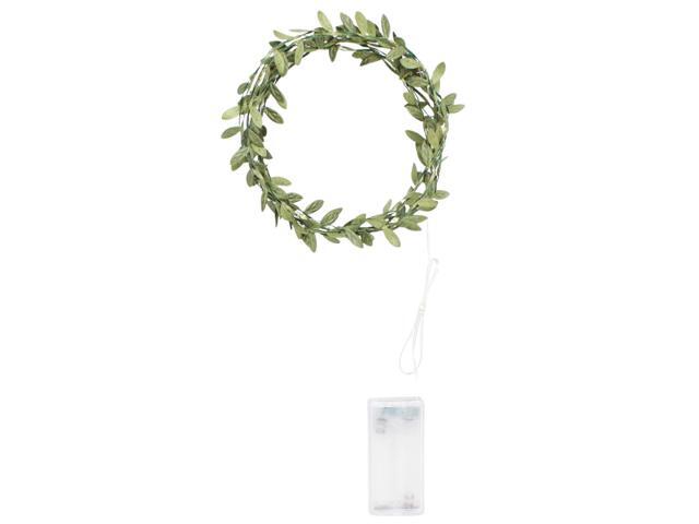 Click here for Elegani 20 LED Leaf Vine Fairy Lights 7.8ft Green... prices