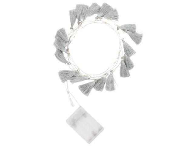 Click here for Elegani Boho Tassel Fairy String Lights 20 LED War... prices