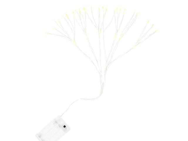 Click here for Elegani 80 LED Dandelion String Light Bendable Sil... prices
