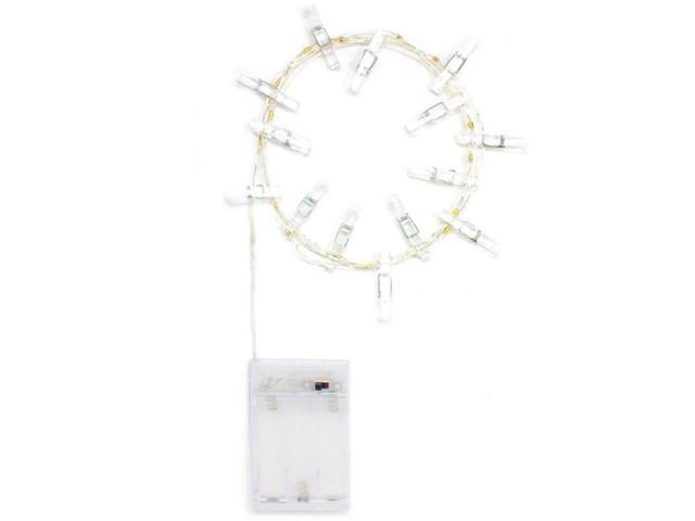 Click here for Elegani 15 LED Mini Photo Clip Fairy String Lights... prices