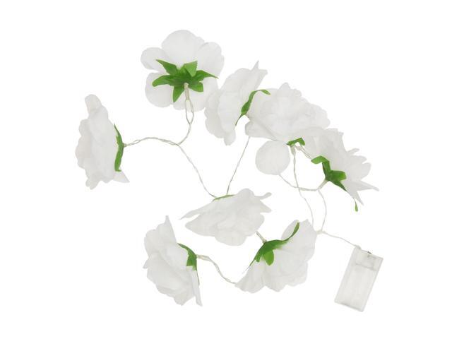 Click here for Elegani 8 LED White Flower String Lights Warm Whit... prices