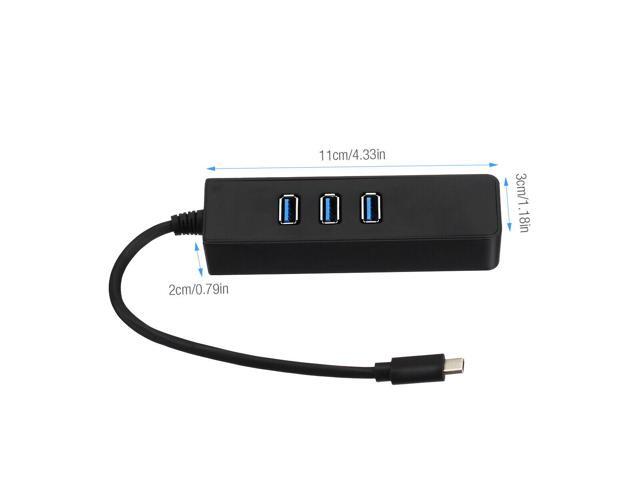 Click here for USB-C USB 3.1 Type-C Male to 3-Port USB 3.0 Hub RJ... prices