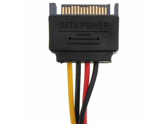 Click here for 6 Inch SATA Power Male to Molex Female Cable prices