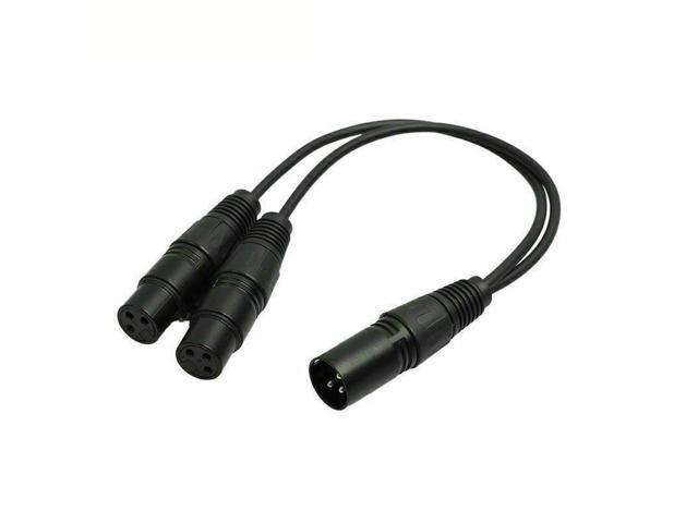 Click here for XLR Male Plug to Dual 2 Female Jack Y Splitter prices