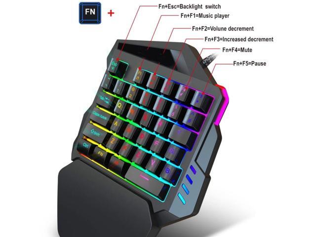 Click here for Sanoxy One-Hand Gaming Keyboard With Backlight 35... prices