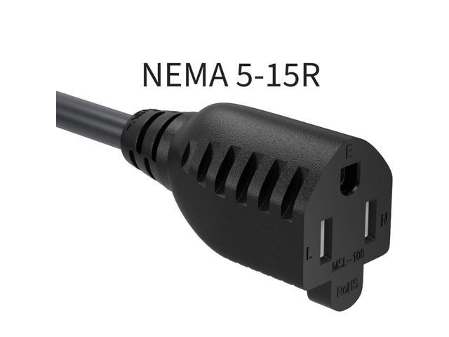 Click here for Sanoxy 2ft Outlet Saver Power Extension Cord (NEMA... prices