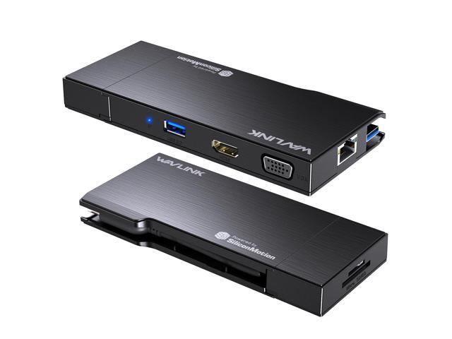 Click here for Wavlink USB3.0 Laptop Dock  Multiport Adapter Trav... prices