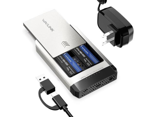Click here for WAVLINK M.2 NVMe SSD Enclosure 20Gbps Dual-Bay Off... prices