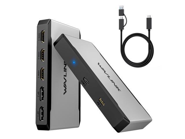 Click here for WAVLINK Triple 4K@60Hz Universal Display Dock  USB... prices