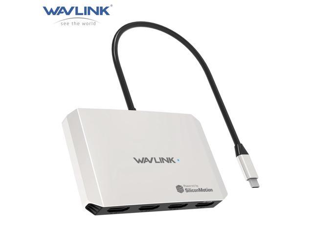 Click here for WAVLINK USB-C to Quad HDMI Adapter  4K USB-C Adapt... prices