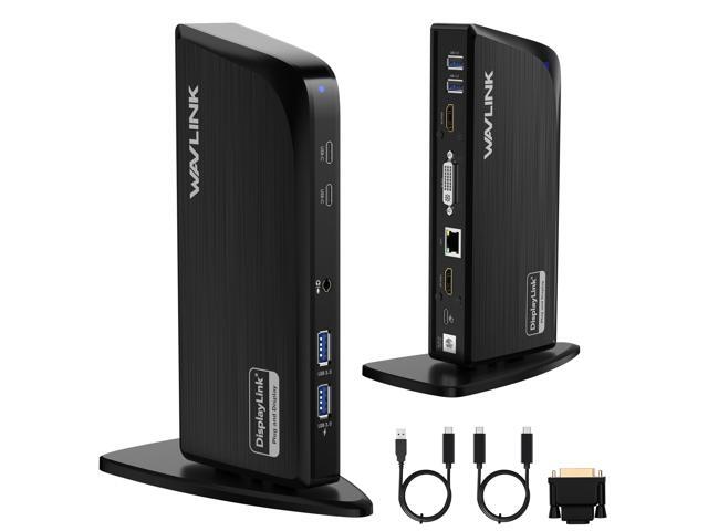 Click here for WAVLINK Laptop Docking Station  USB C to 3 Monitor... prices